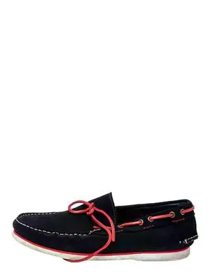 Carolina Herrera Suede Tie-detail Loafers - Black