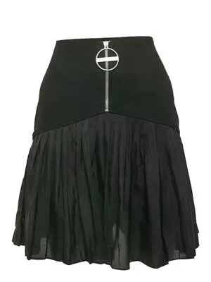 Givenchy Pleated Zip-fastening Skirt - Black