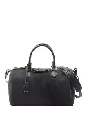 Prada 2010s Mini Boston Tote Bag - Black