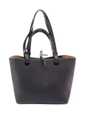 Loewe 2010s Anagram Shoulder Bag - Black
