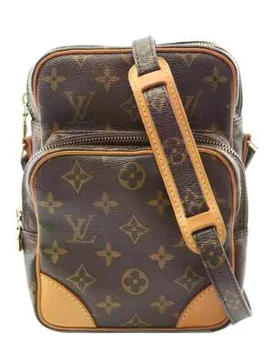 LOUIS VUITTON 2001 Monogram Amazon Cross Body Bag - Brown