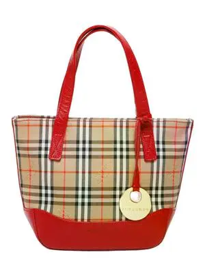 Burberry 1990-2010 Nova Check Mini Handbag - Neutrals
