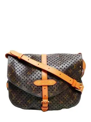 LOUIS VUITTON 2011 Florence Sommeil Monogram Shoulder Bag - Brown