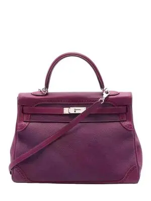 Hermès 2014 Kelly 35 Tote Bag - Purple