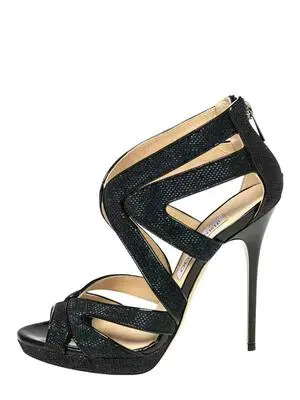 JIMMY CHOO 120mm Heeled Leila Pumps - Blue