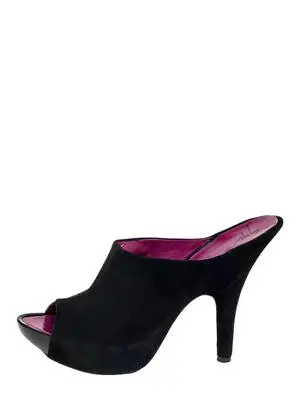 GIUSEPPE ZANOTTI 140mm Peep-toe Sandals - Black