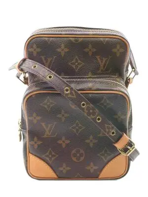 LOUIS VUITTON 2003 Amazon Monogram Shoulder Bag - Brown