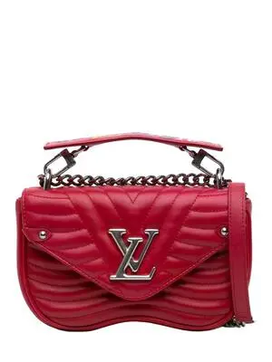 LOUIS VUITTON 2019 New Wave Chain Bag Pm - Red