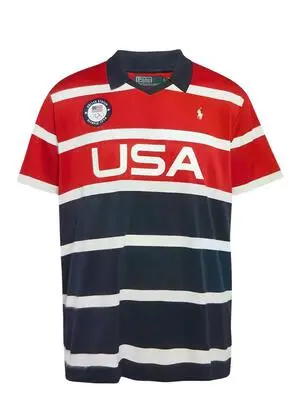 Polo Ralph Lauren Team Usa Striped Top - Red