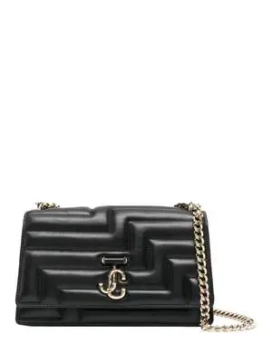 JIMMY CHOO Avenue Shoulder Bag - Black
