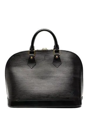 LOUIS VUITTON 1997 Epi Alma Pm Handbag - Black