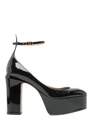 Valentino Garavani 120mm Platform Ankle-strap Pumps - Black