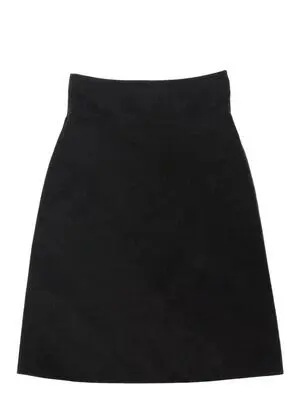 Saint Laurent 2010s Wool Skirt - Grey