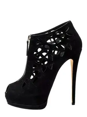 GIUSEPPE ZANOTTI 150mm Cut-out Booties - Black