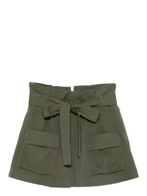 Valentino Garavani Cotton Blend Shorts - Green