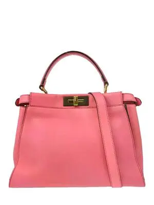 Fendi 2010s Peekaboo Handbag - Pink