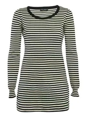DOLCE & GABBANA Striped Wool Top
