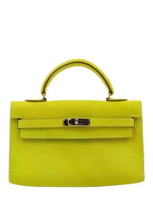 Hermès 2011 Tiny Kelly Handbag - Yellow