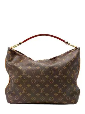 LOUIS VUITTON 2011 Monogram Sully Pm Shoulder Bag - Brown