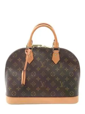 LOUIS VUITTON 2013 Alma Monogram Handbag - Brown