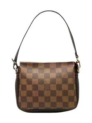LOUIS VUITTON 2000 Damier Ebene Trousse Pochette - Brown