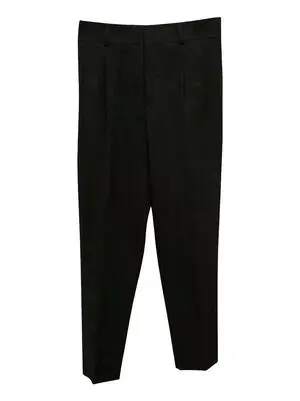 Saint Laurent Single-pleat Tailored Trousers - Black
