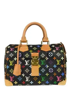LOUIS VUITTON Speedy 30 Handbag - Black