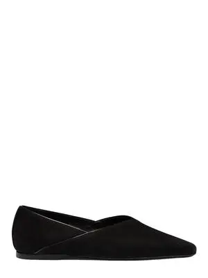 TOTÊME Suede Ballet Flats - Black