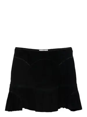 PRADA 2000s Flared Mini Skirt