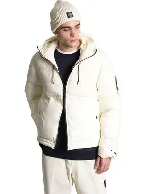 Stone Island Puffer Jacket - Beige
