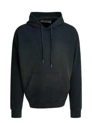 Golden Goose Bleached-effect Hoodie - Black