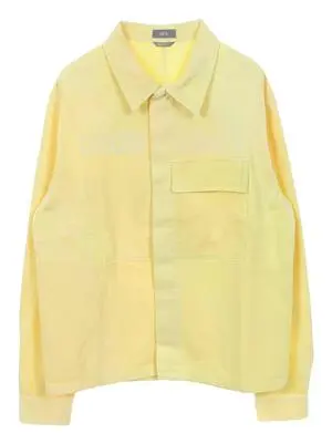 Dior 2010s Logo-embroidered Shirt - Yellow
