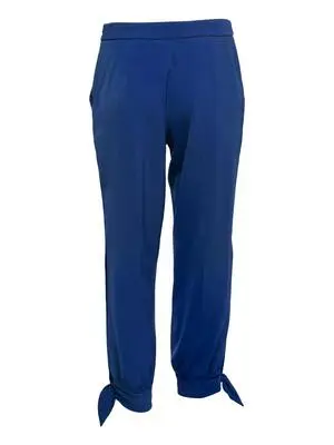 Moschino Tied Cuff Trousers - Blue