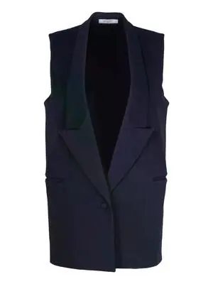 Givenchy Sleeveless Blazer Vest - Blue
