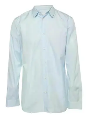 MAISON MARGIELA Cotton Shirt - Blue