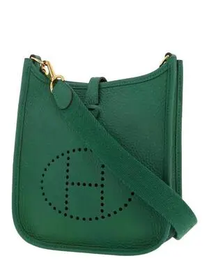 Hermès Mini Evelyne Shoulder Bag - Green