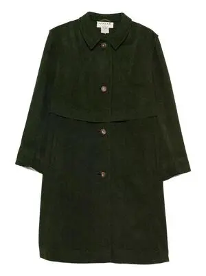A.N.G.E.L.O. VINTAGE CULT 1970s Virgin Wool Single-breasted Coat - Green