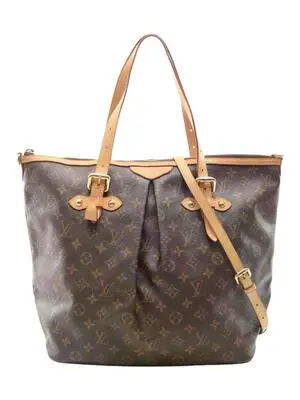 LOUIS VUITTON 2010 Monogram Palermo Shoulder Bag - Brown