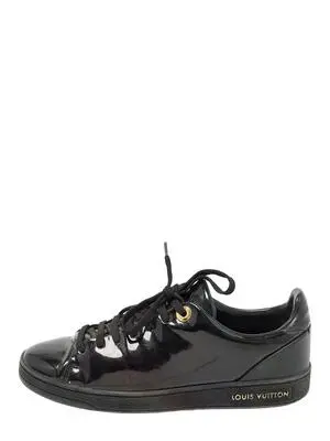 LOUIS VUITTON Leather Sneakers - Black