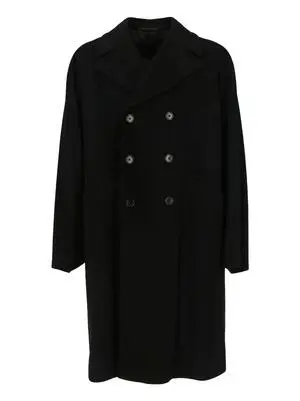 ROMEO GIGLI 1990s Double-breasted Coat - Black