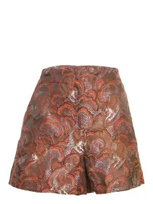 SANDRO Tiger Paisley Shorts