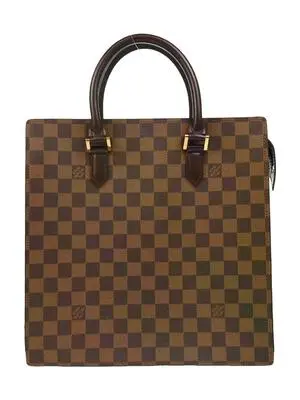 LOUIS VUITTON 2001 Damier Venice Pm Tote Bag - Brown