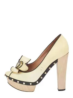 Valentino Garavani 120mm Studded Platform Pumps - Neutrals