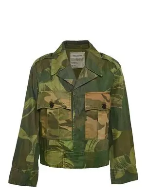 ZADIG&VOLTAIRE Zadig&Voltaire 1997 Camouflage Linen Jacket