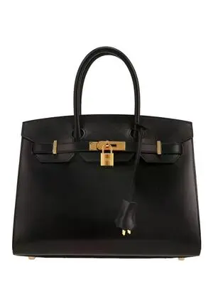 Hermès Birkin 30 Leather Tote - Black