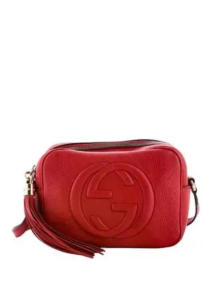 Gucci Soho Disco Small Crossbody Bag - Red