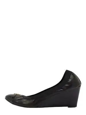 Tory Burch 75mm Jolie Wedge Pumps - Black
