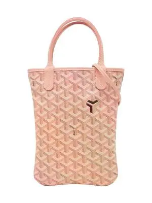 Goyard 2022 Ine Poitiers Claire Voie Satchel - Pink