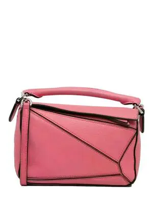 Loewe 2010-2023 Mini Puzzle Satchel - Pink