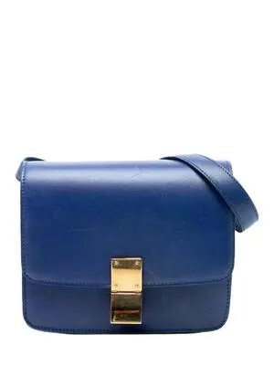 Celine 2015 Small Classic Box Crossbody Bag - Blue